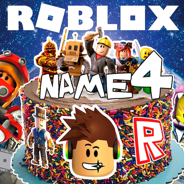 Roblox Party Supplies - Etsy