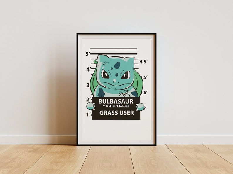 Pokemon Jail Set Digital Poster Anime Poster anime Gift Manga Poster ...