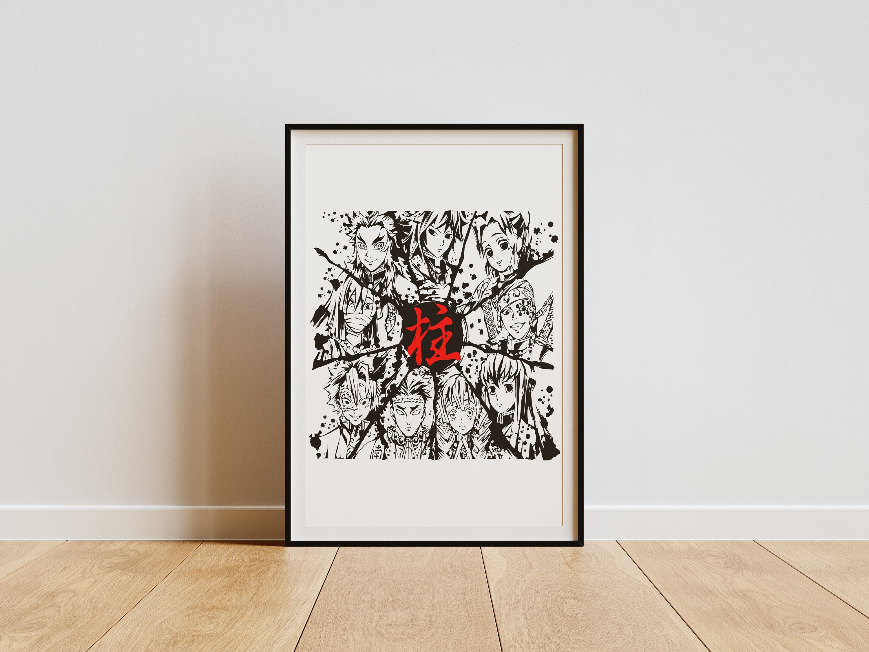 Demon Slayer Hashiras Anime Poster Anime Gift Manga Poster Manga Gift ...
