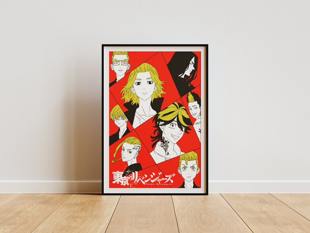 Tokyo Revengers Mikey Crew Anime Poster Anime Gift Manga Poster Manga ...