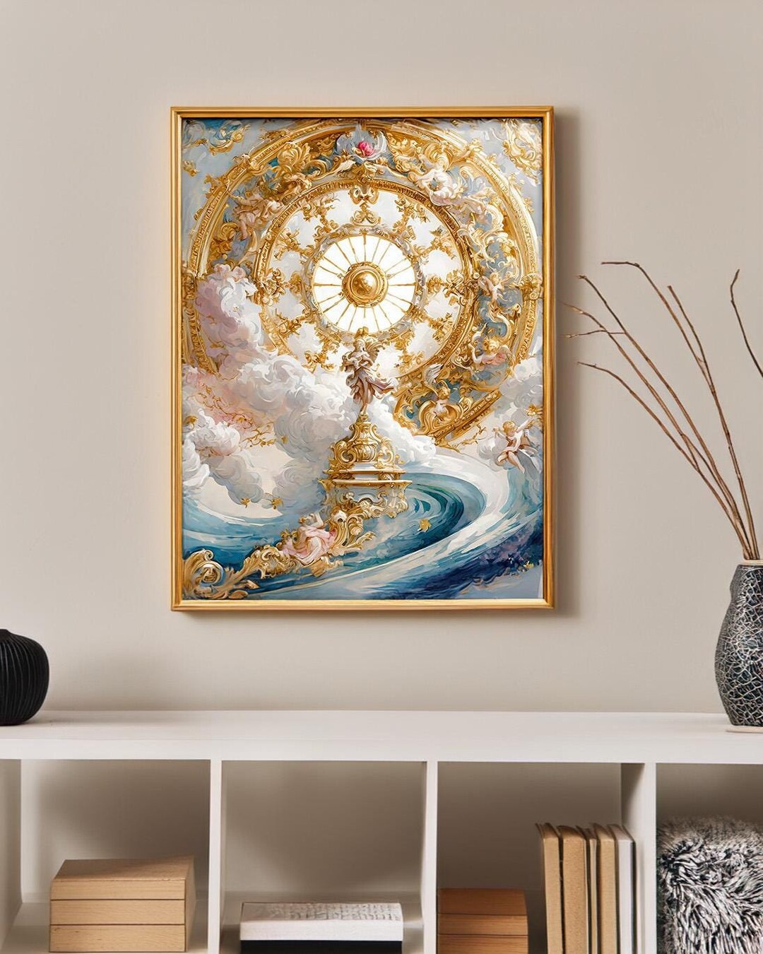 Lavish Rococo Opulence: Compass to Navigate Immersive Fantasy Realm - Etsy