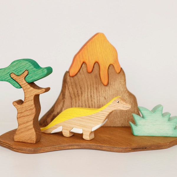 Montessori Volcano - Etsy