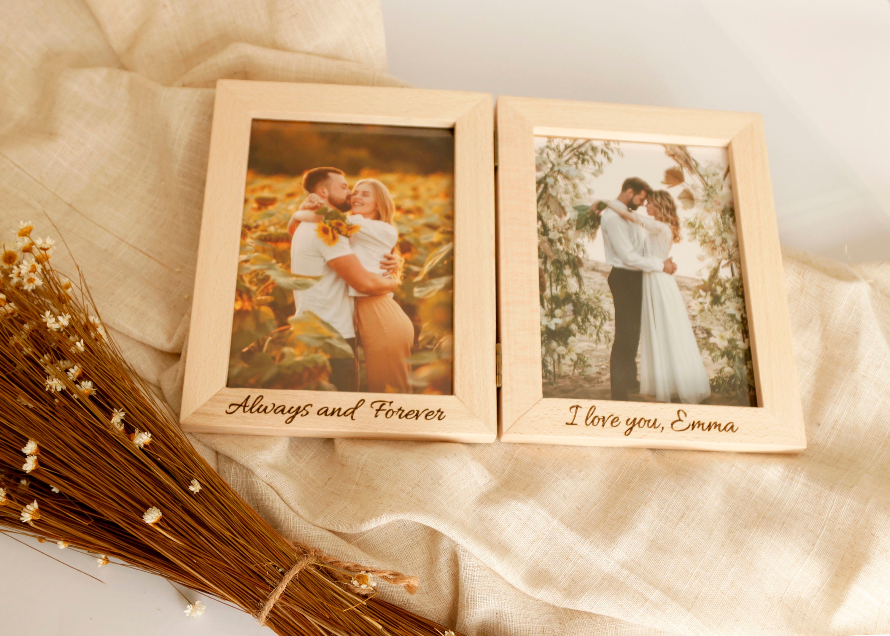 Personalized Photo Frame Custom Frame Wooden Keepsake Gift Customized ...