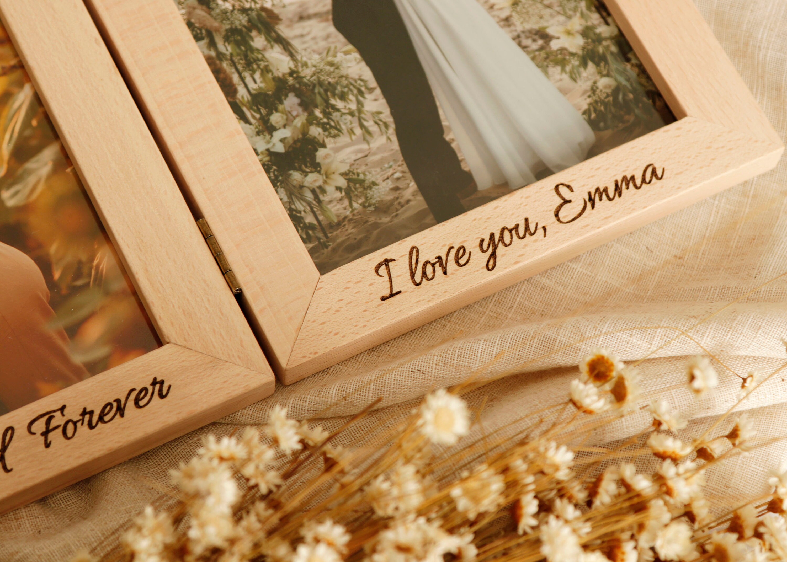 Personalized Photo Frame Custom Frame Wooden Keepsake Gift Customized ...