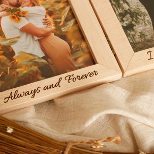 Personalized Photo Frame Custom Frame Wooden Keepsake Gift Customized ...