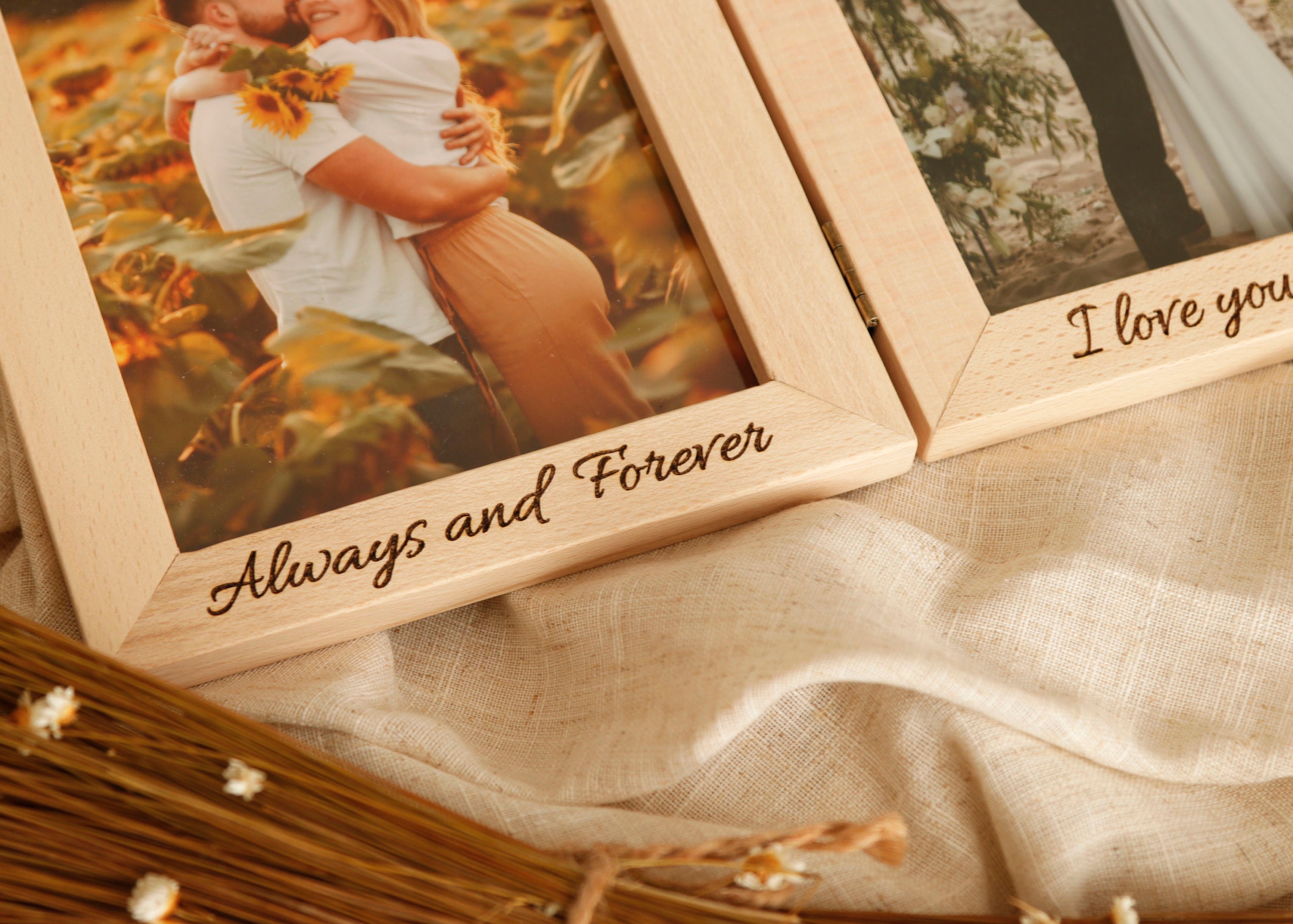 Personalized Photo Frame Custom Frame Wooden Keepsake Gift Customized ...