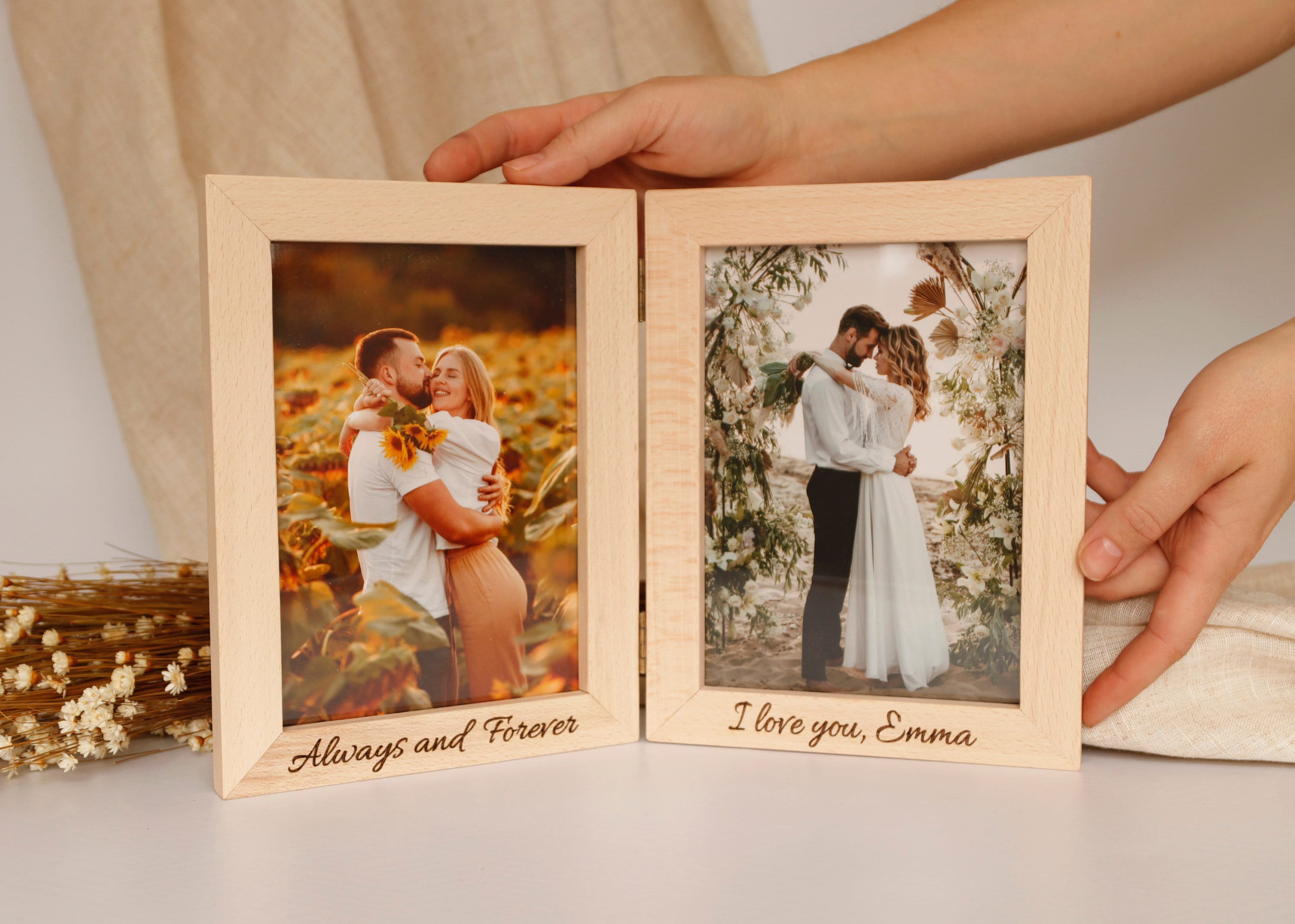 Personalized Photo Frame Custom Frame Wooden Keepsake Gift Customized ...