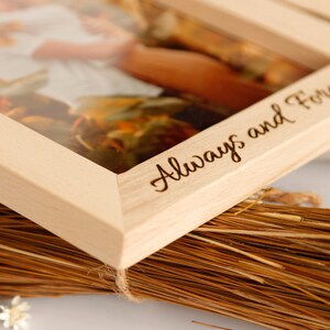 Personalized Photo Frame Custom Frame Wooden Keepsake Gift Customized ...