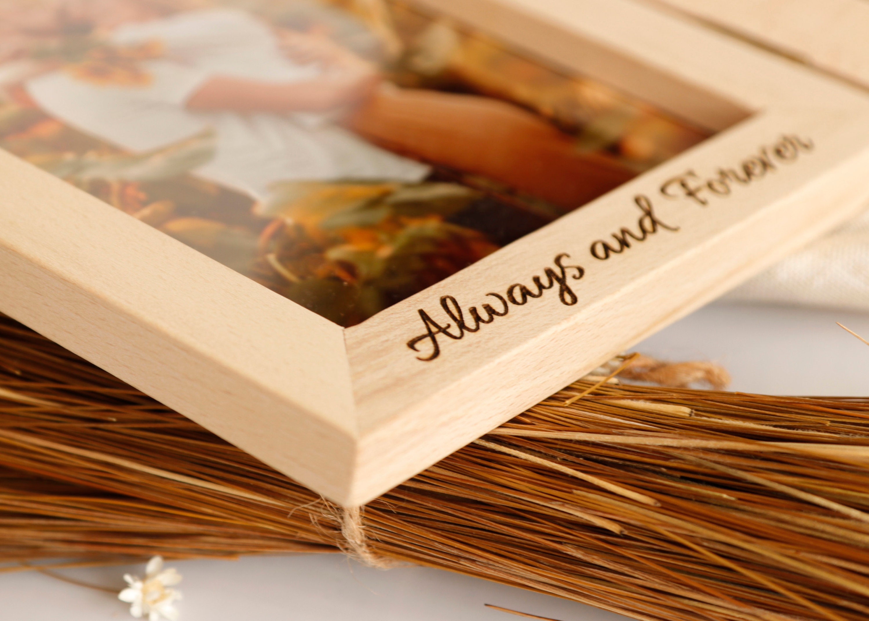 Personalized Photo Frame Custom Frame Wooden Keepsake Gift Customized ...