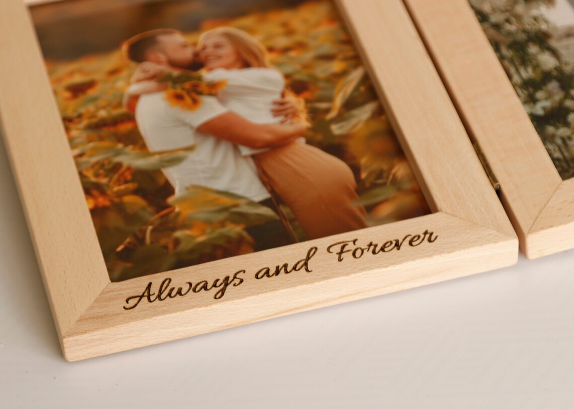 Personalized Photo Frame Custom Frame Wooden Keepsake Gift Customized ...