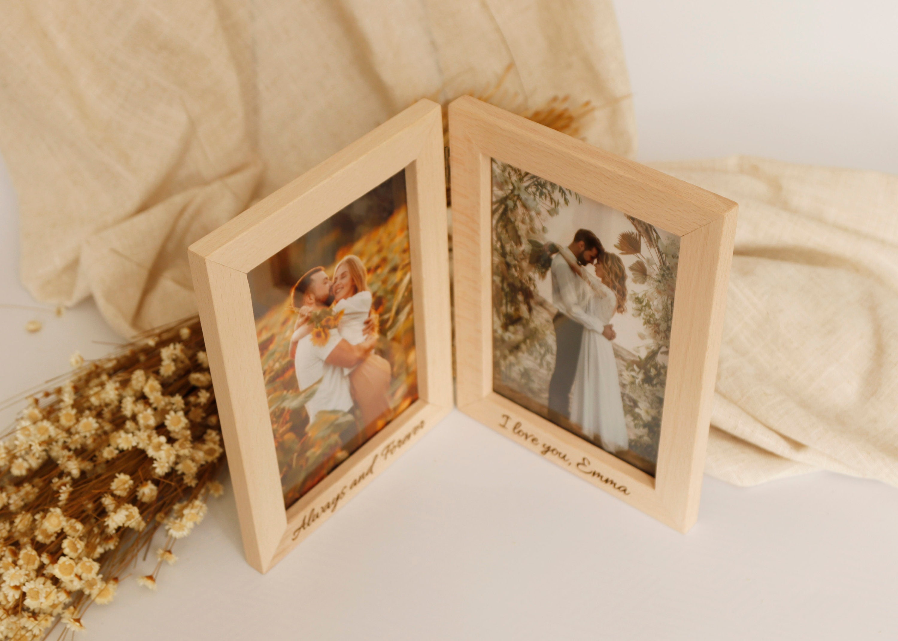 Personalized Photo Frame Custom Frame Wooden Keepsake Gift Customized ...