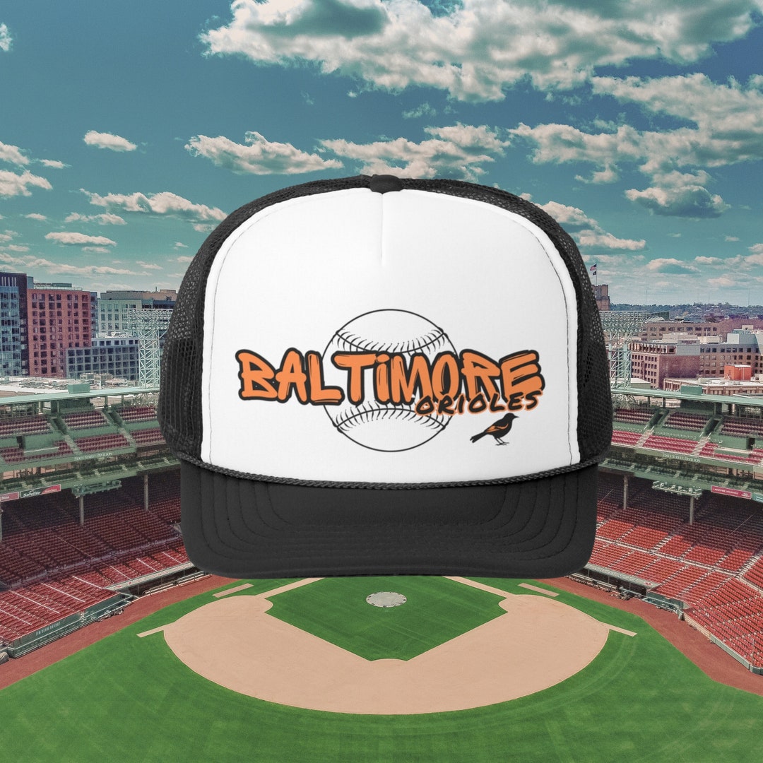 Baltimore Orioles Trucker Caps, Mlb Turckers Hat, Mlb Truckers Hat for ...