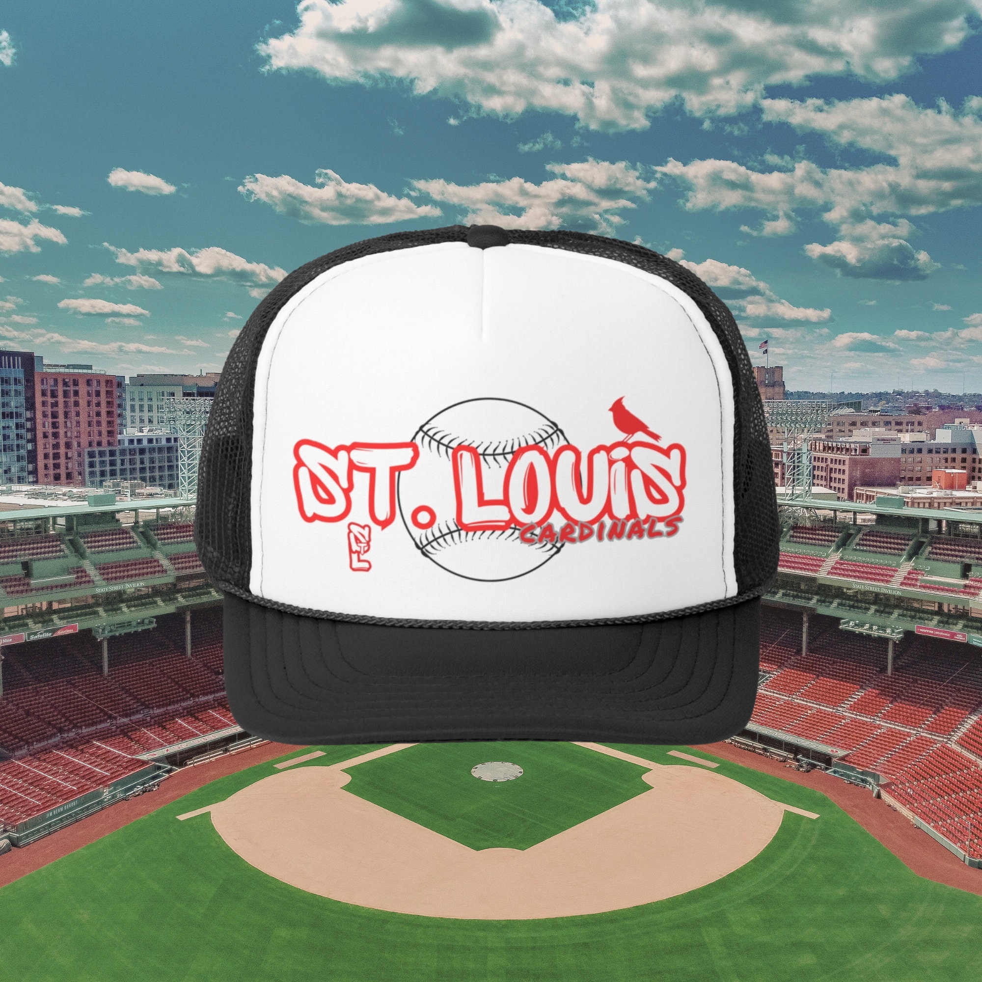 MLB St. Louis Cardinals Trucker Caps, St. Louis Cardinals Fan, St ...