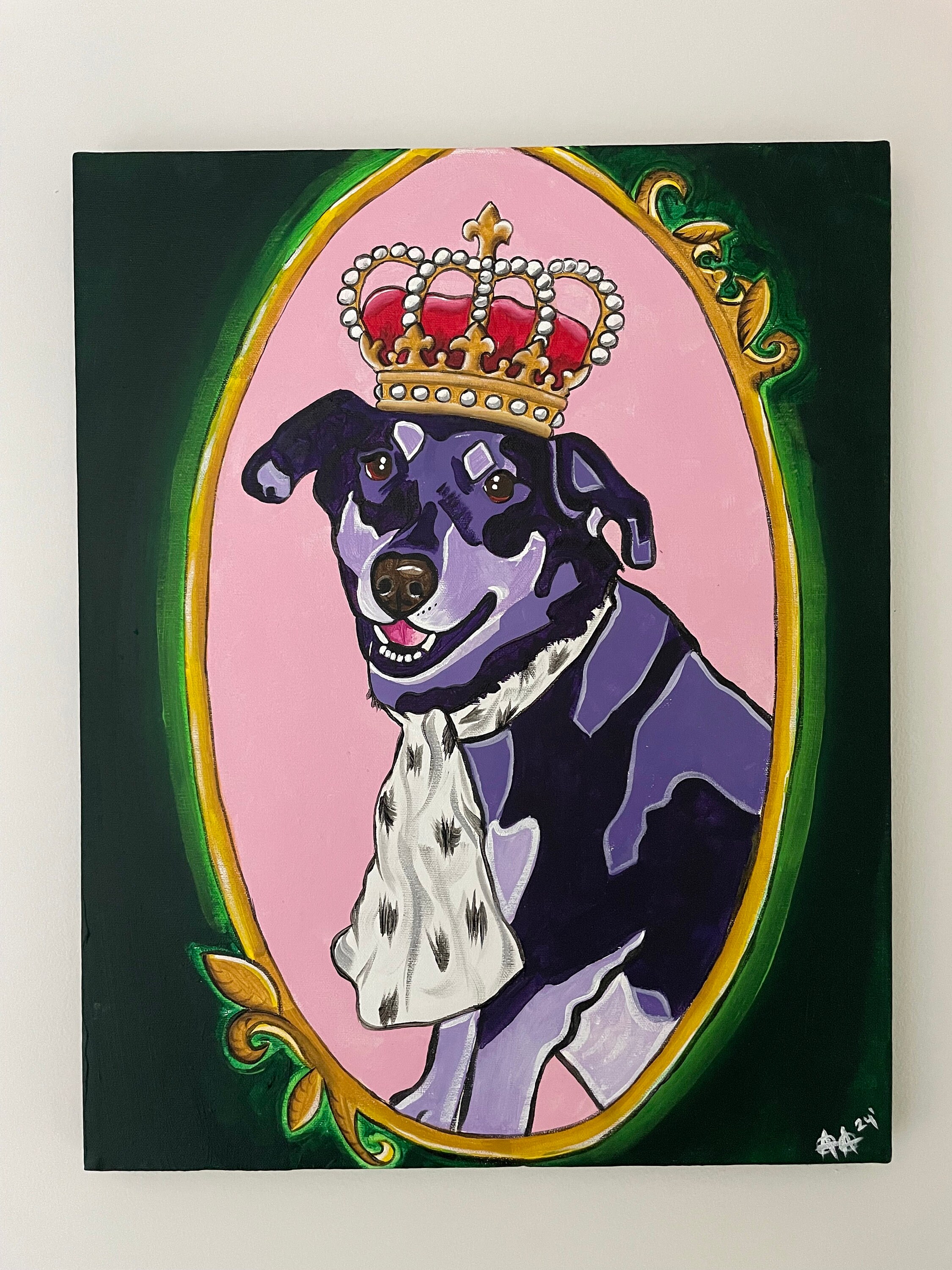Custom Hand Painted Pop Art Pet Portraits - Etsy