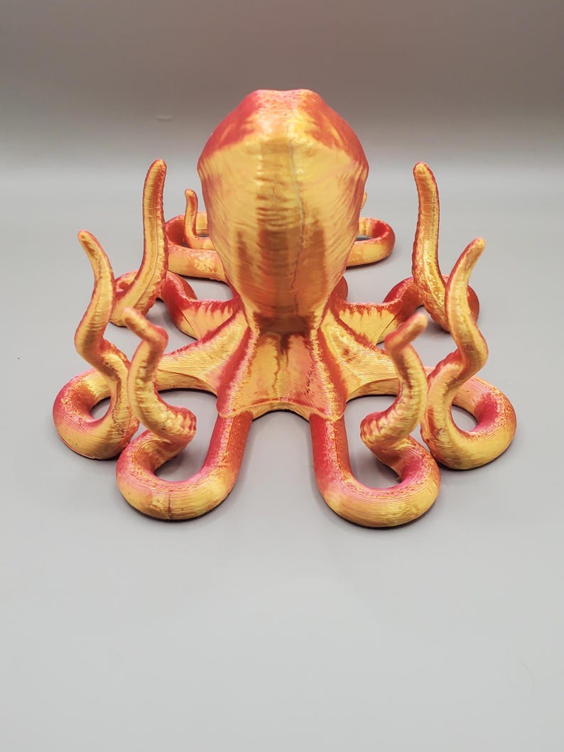 Colorful Octopus Decor - Unique Phone Holder Stand - Etsy