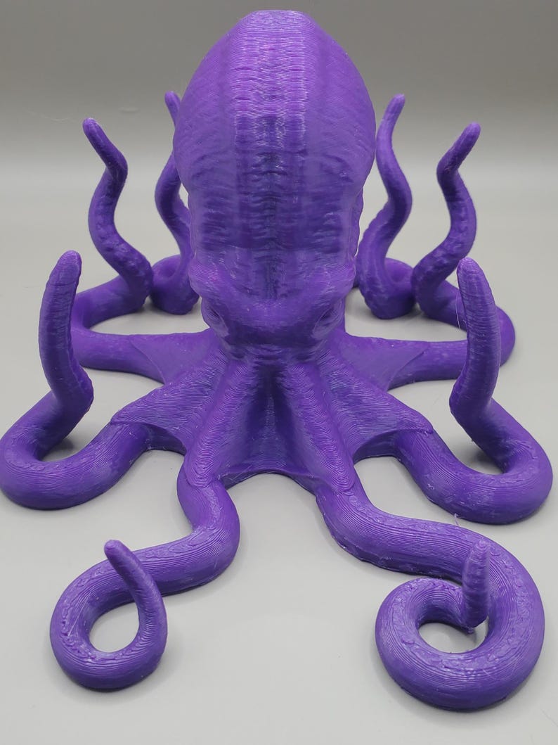 Colorful Octopus Decor - Unique Phone Holder Stand - Etsy