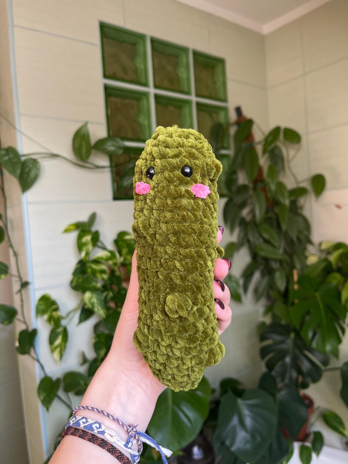 Mr Pickle Crochet Pattern - Mr. Pickle Crocheted Plushie Pattern ...