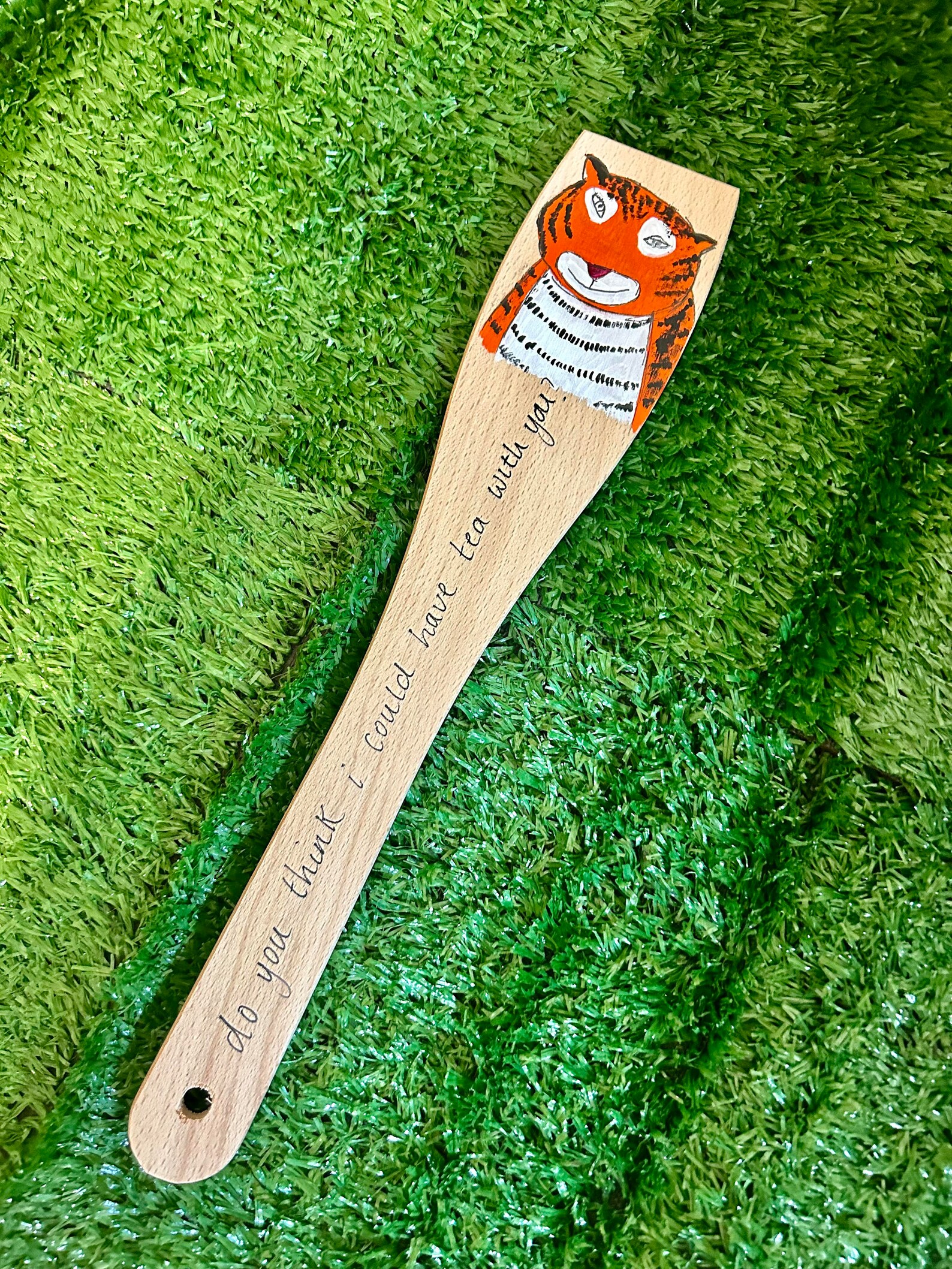 The Tiger Who Came to Tea Story Spoons - Etsy UK