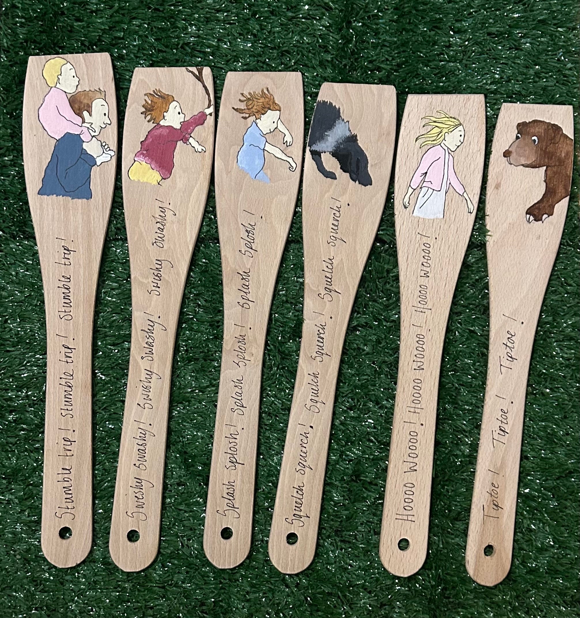 We’re Going on a Bear Hunt Story Spoons - Etsy UK