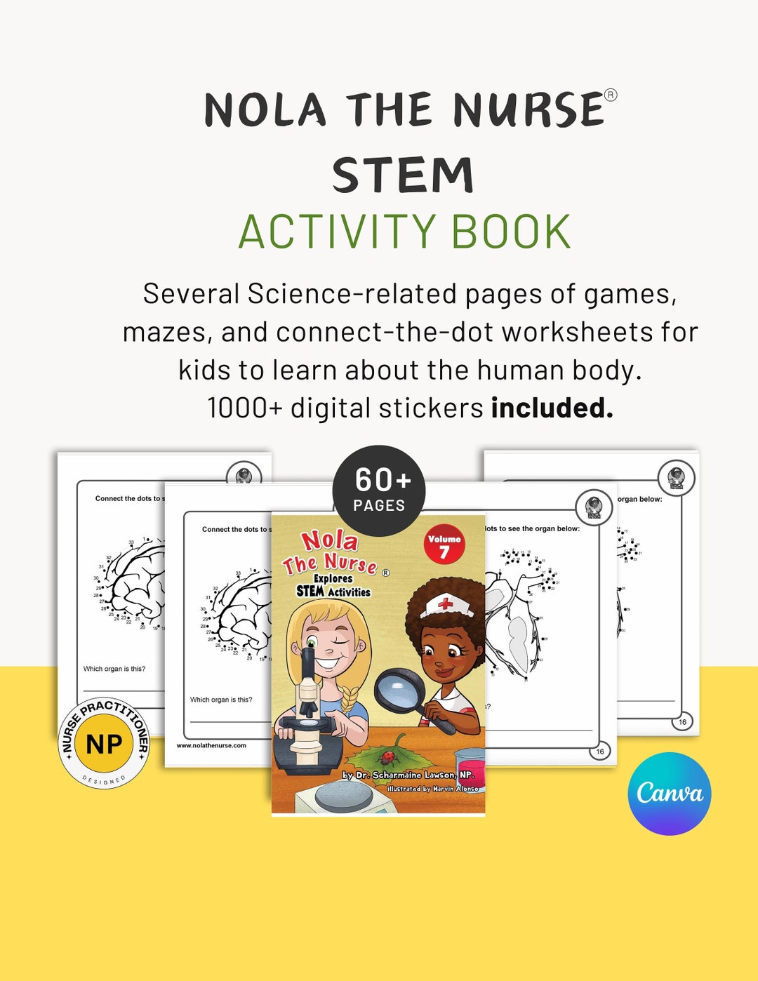 Children's STEM Activity Book |diy Activity Book| Stem Book | Kid ...