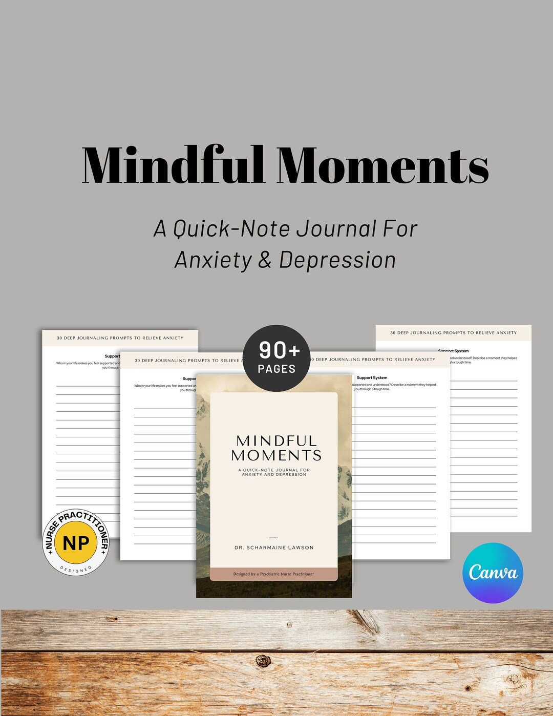 Anxiety Depression Printable Planner| Instant Digital Download| Health ...