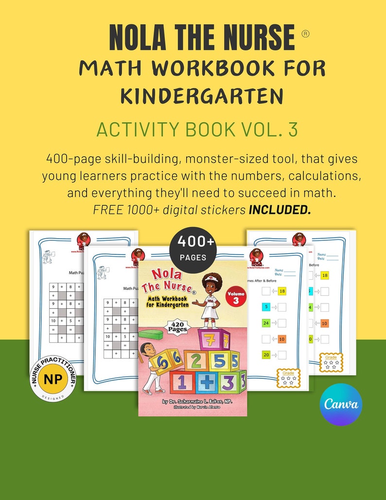 Children's Activity Book | DIY Activity Book| Math Book | Math ...