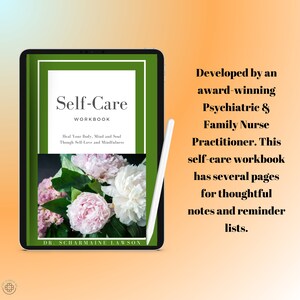 Self Care Journal, Self Care Kit, Self Care Workbook, Self Care ...
