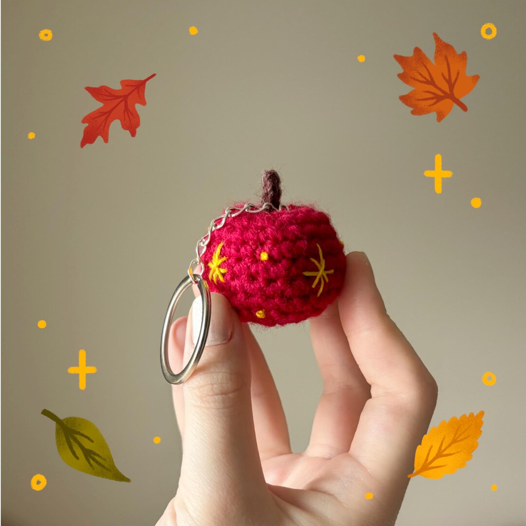 Fantastic Fox Apple Keychain - Etsy