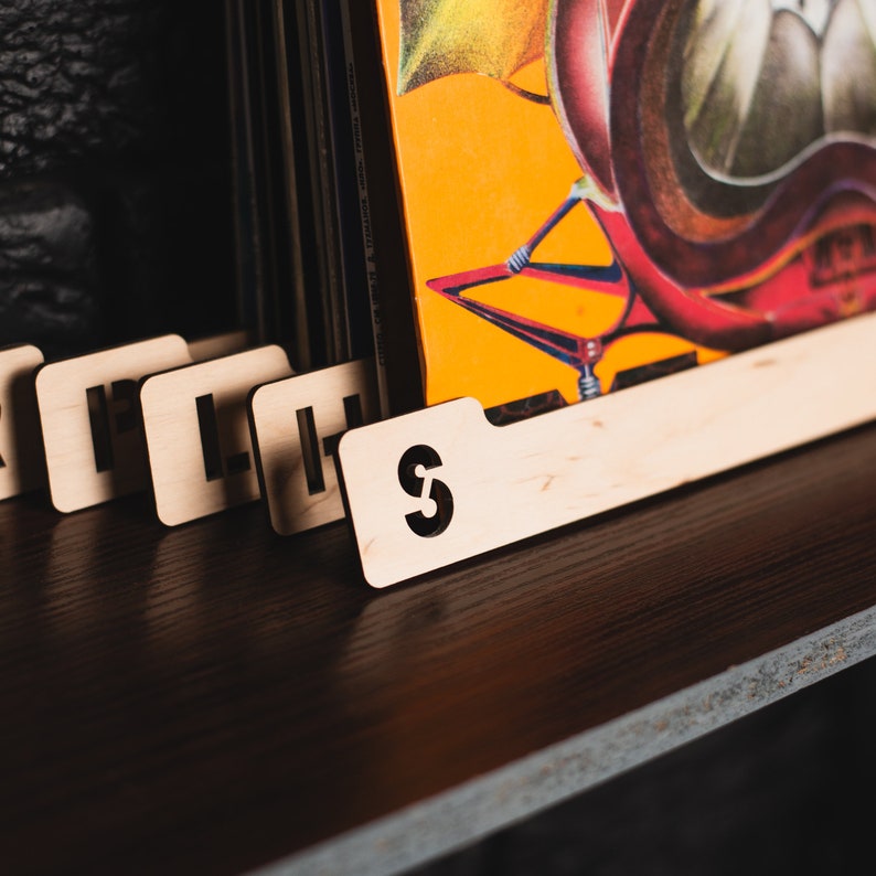 Alphabet Dividers, Record Separators, Book Dividers for Library, Book ...