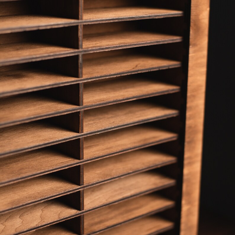 Wood Cassette Tape Holder, Cassette Tape Display, Cassette Tape Storage ...