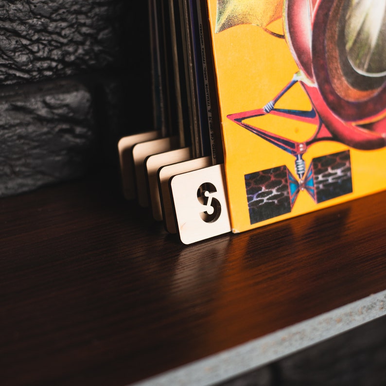 Alphabet Dividers, Record Separators, Book Dividers for Library, Book ...