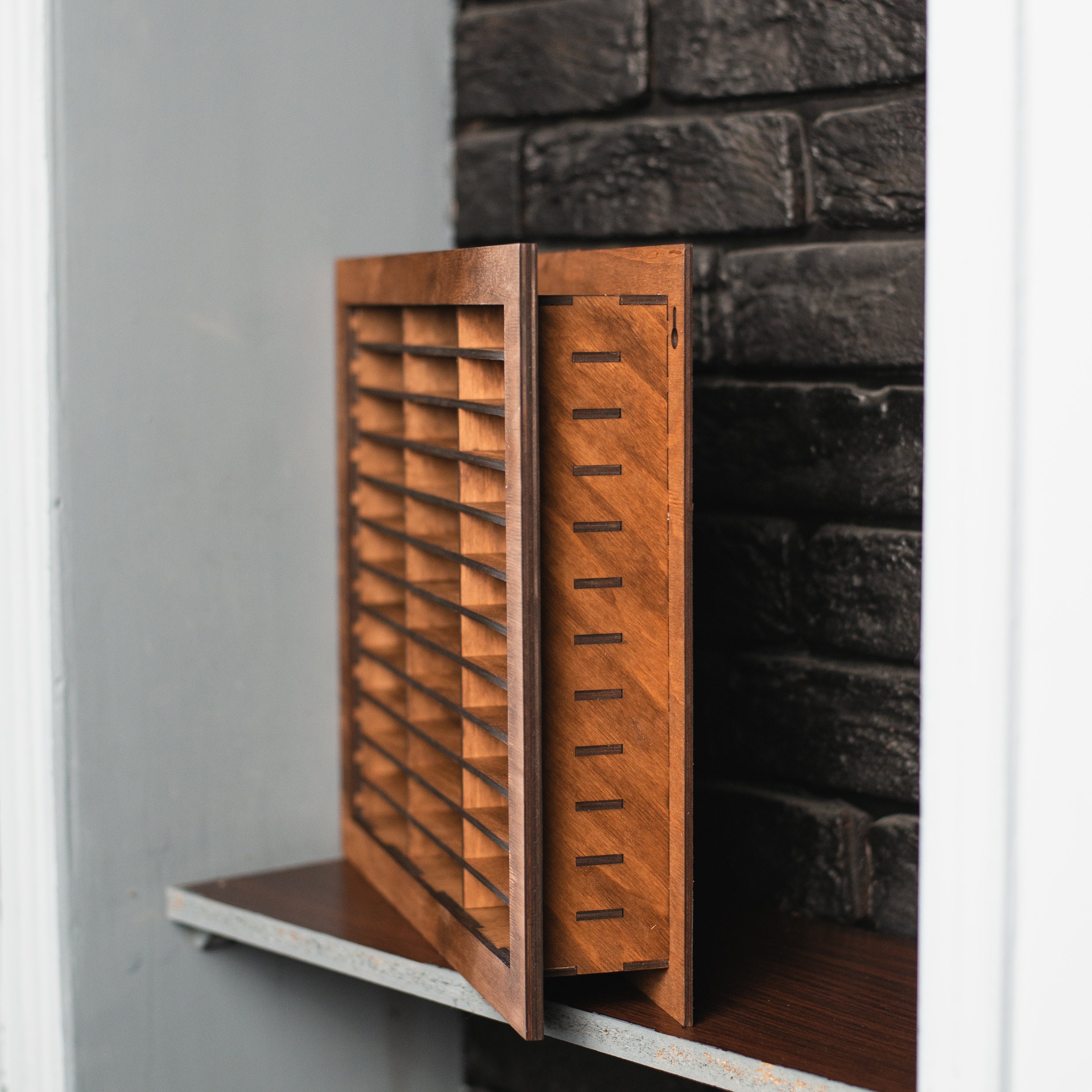 Wood Cassette Tape Holder, Cassette Tape Display, Cassette Tape Storage ...