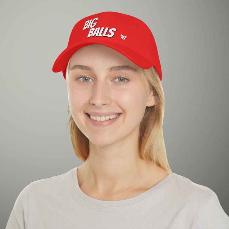 Parody Cap, Big Balls Trump Doge Supporter Hat, Low Profile Baseball ...