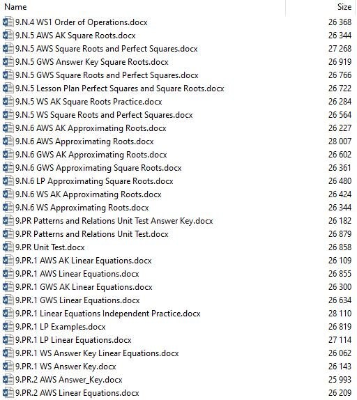 Grade 9 Full Course Materials - Etsy