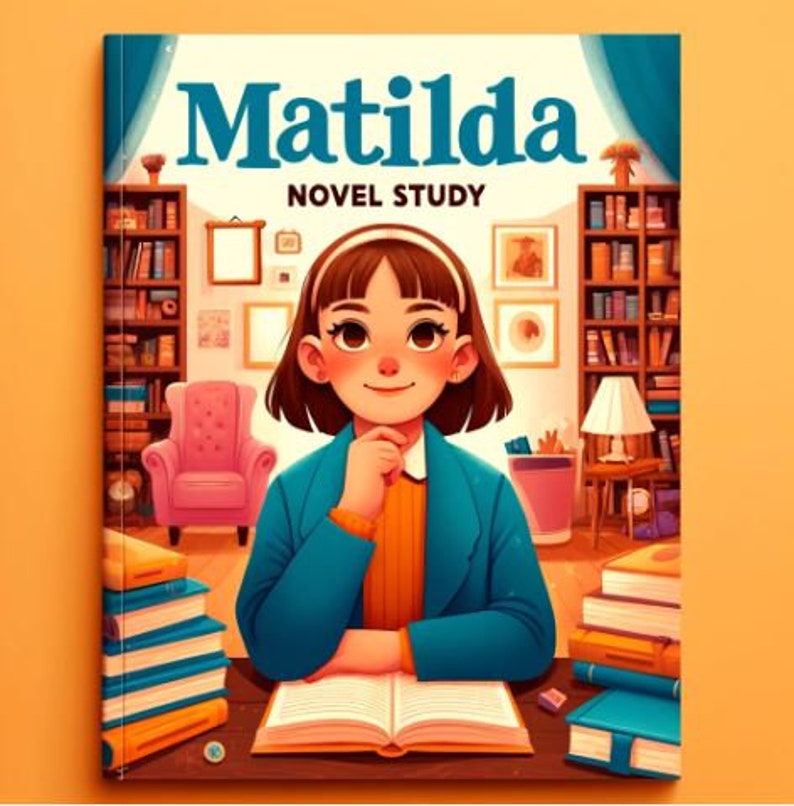 Matilda Novel Study by Roald Dahl - Etsy