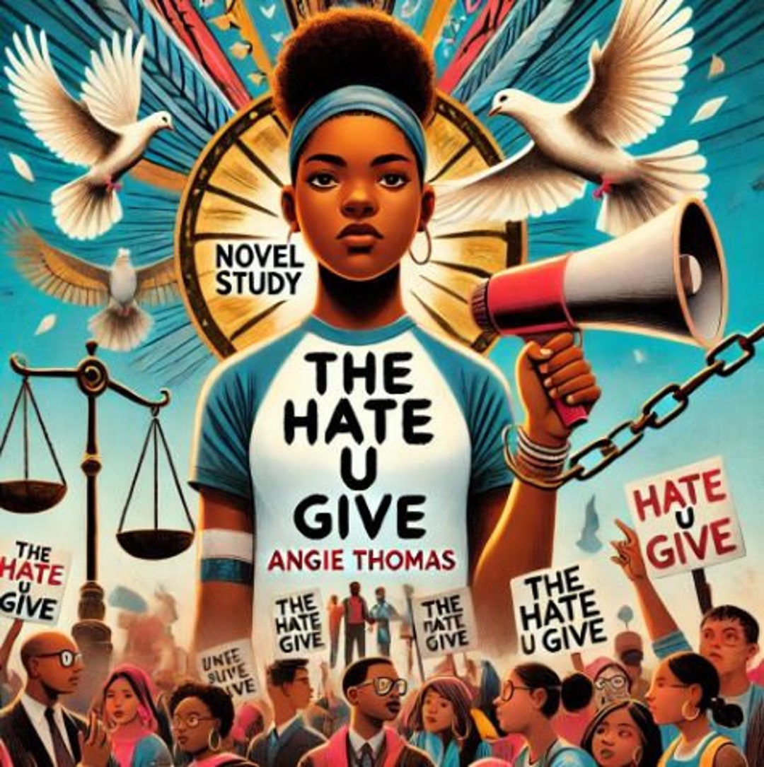 The Hate U Give by Angie Thomas Novel Study - Etsy