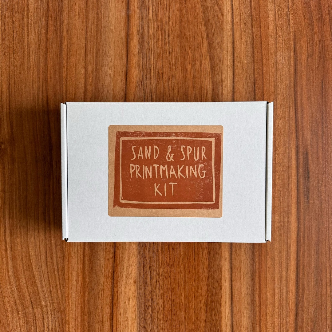 Printmaking Kit for Two - Linocut Starter Set | DIY Art Gift - Etsy
