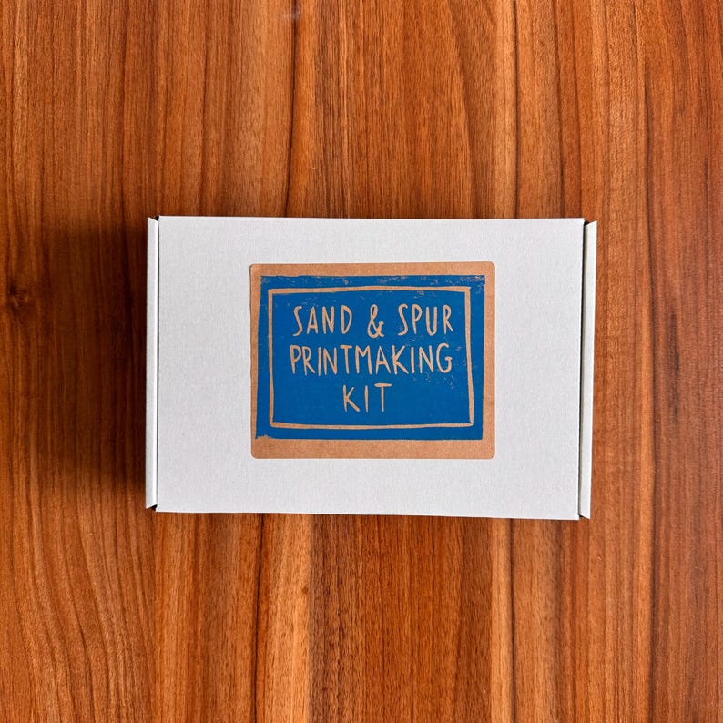 Printmaking Kit for Two - Linocut Starter Set | DIY Art Gift | Couples ...