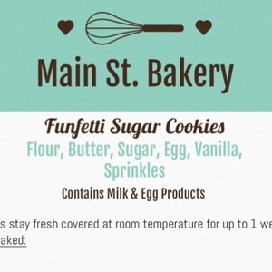 Funfetti Sugar Cookie - Etsy
