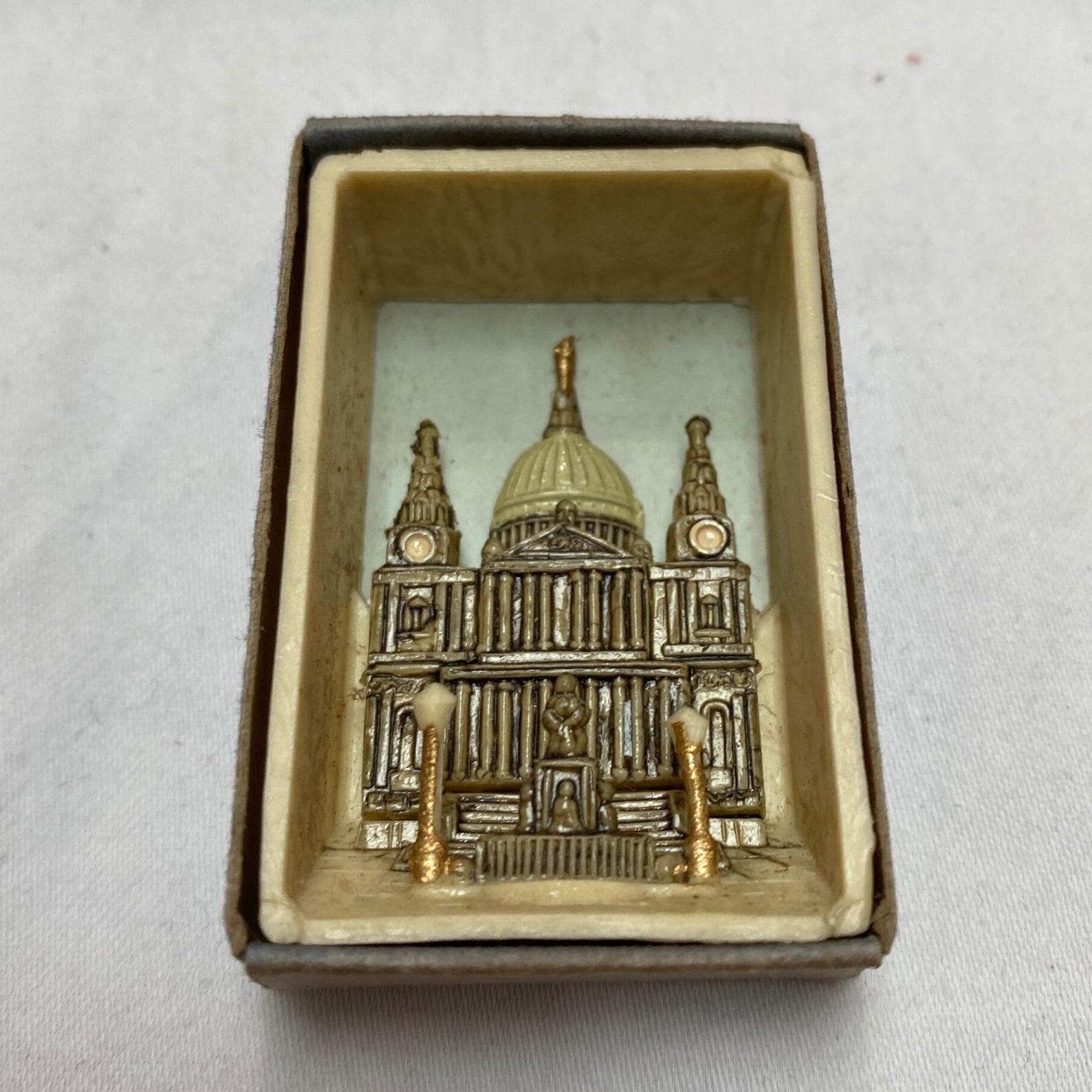 England’s Glory Matchbox Diorama by Cecil Coleman. Miniature Views of ...