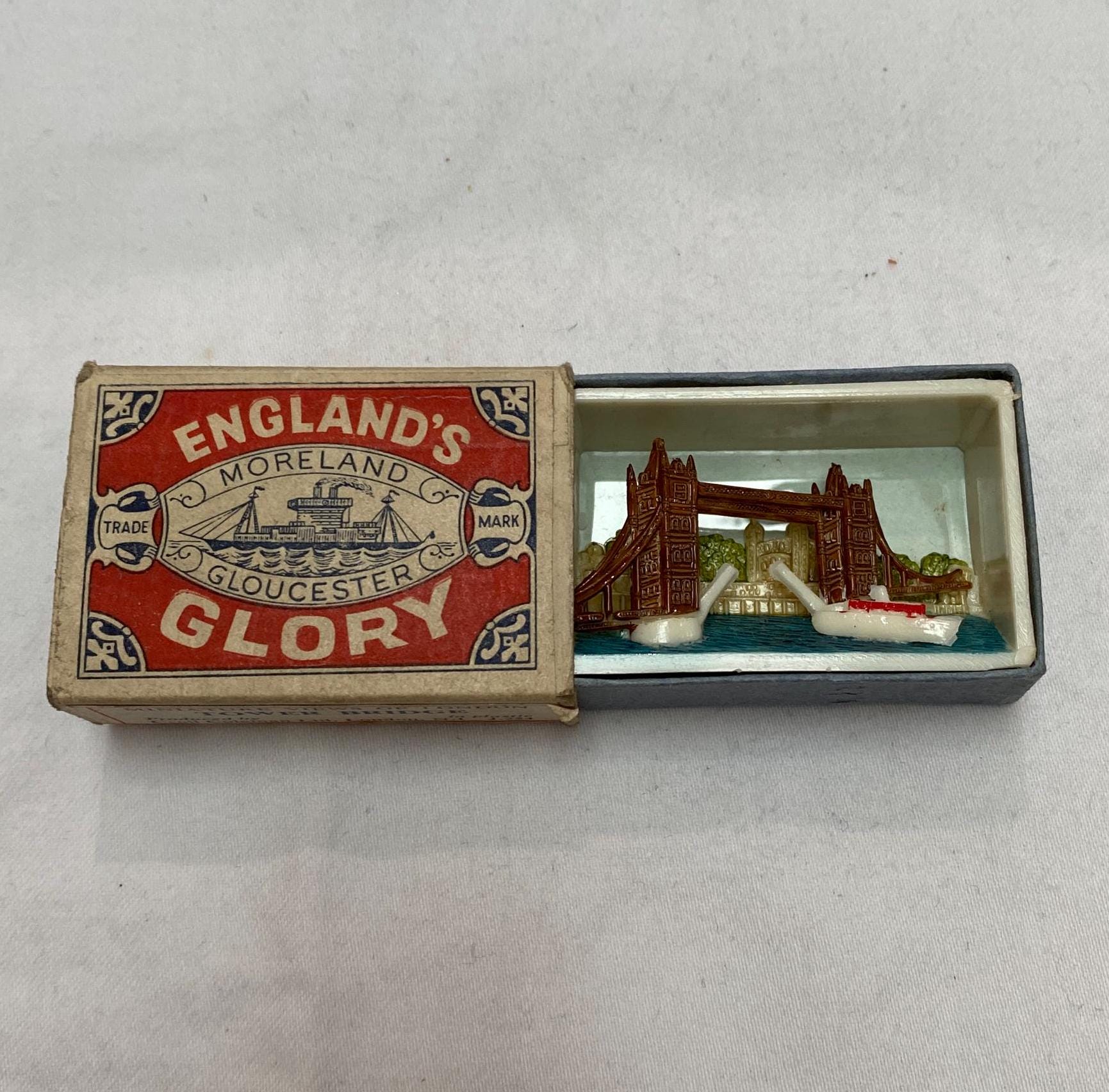 England’s Glory Matchbox Diorama by Cecil Coleman. Miniature Views of ...