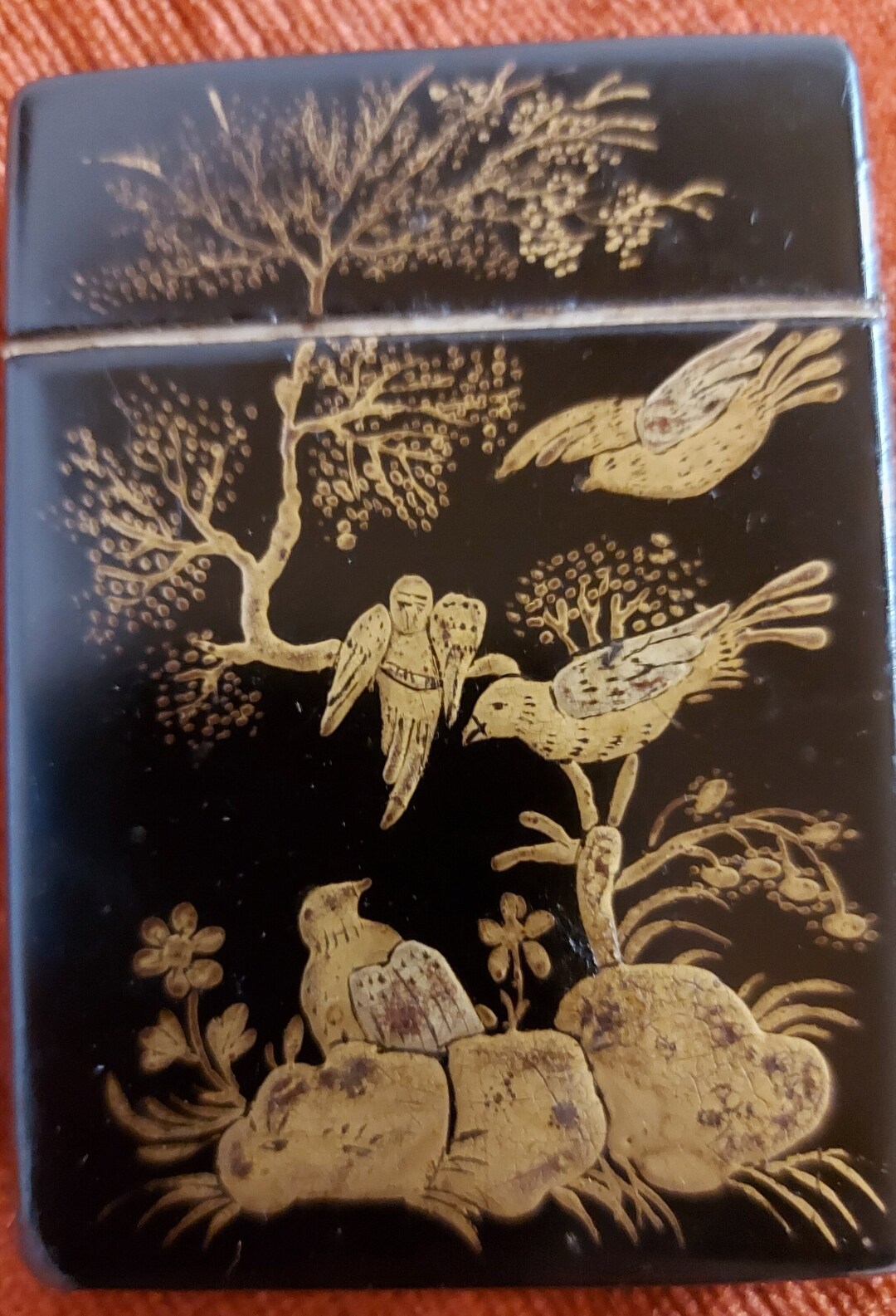 Meiji Era Japanese Lacquer & Gold Poetry Box. - Etsy