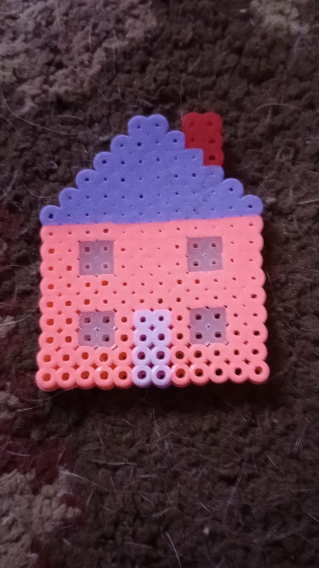 Pastel Tiny House Perler Bead Design - Etsy
