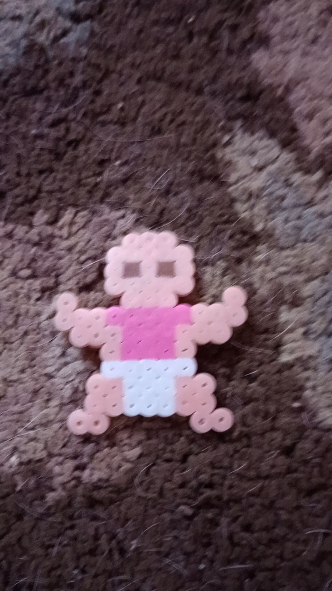 Cute Baby Sprite Perler Bead Design - Etsy UK