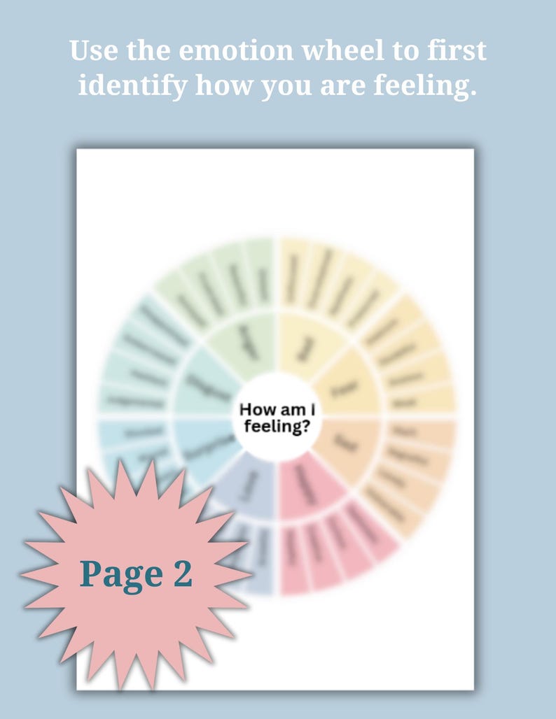 Affirmations for Your Feelings and Emotions - Emotion Wheel ...