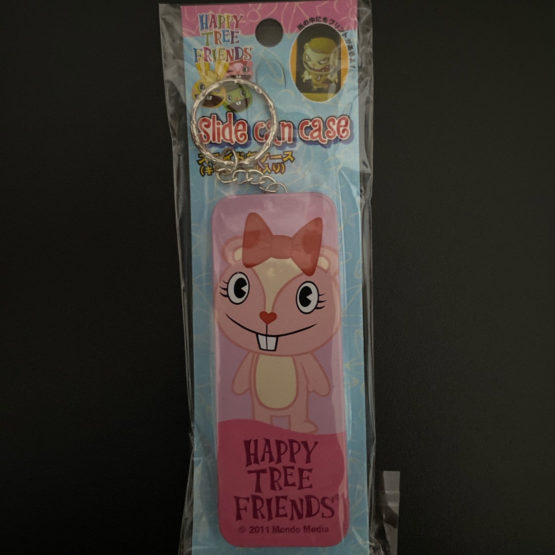 Happy Tree Friends Giggles Sliding Case Keychain 2011 Mondo Media - Etsy