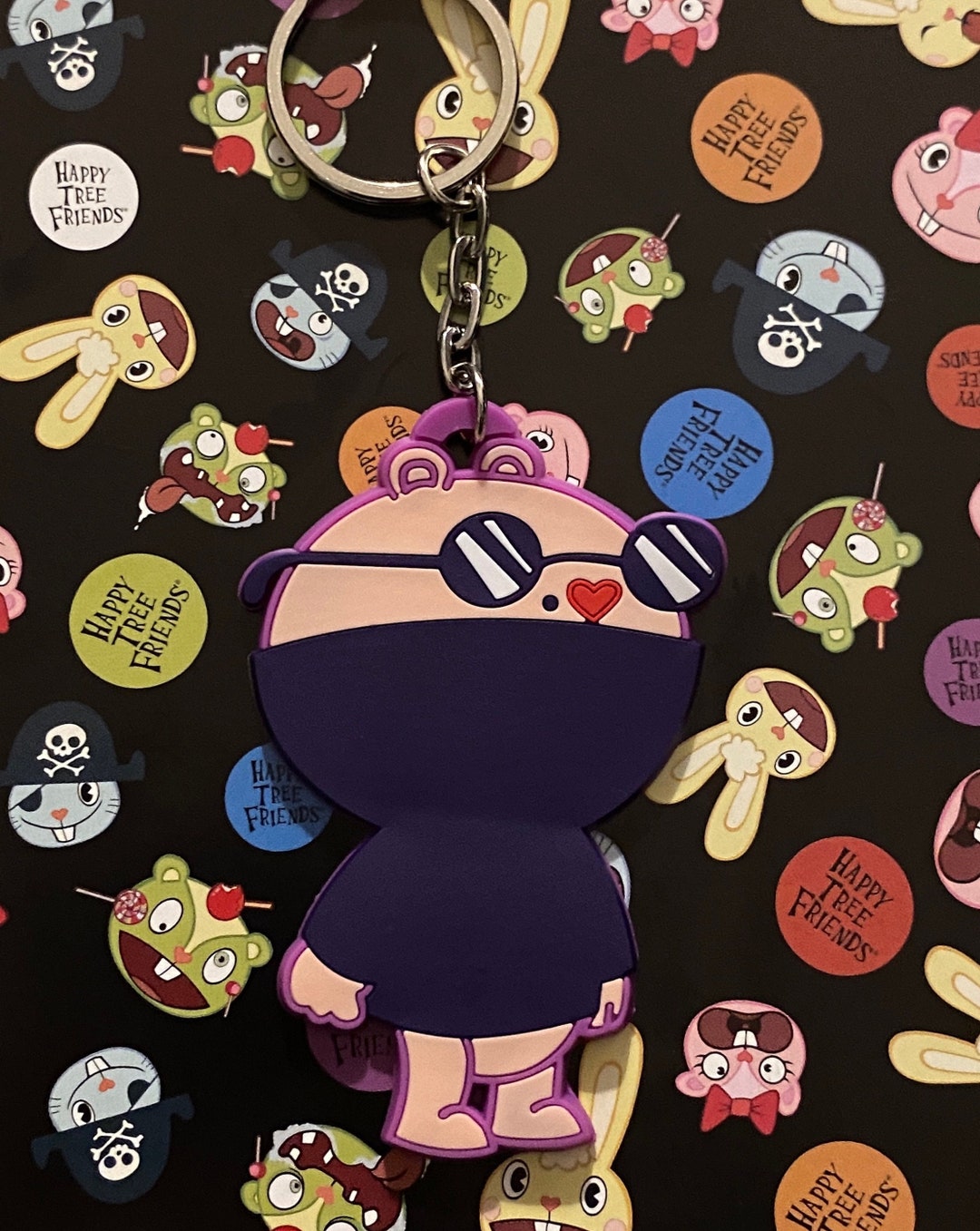 Mole Happy Tree Friends Collectable Keychain Rare Official Mondo Media ...