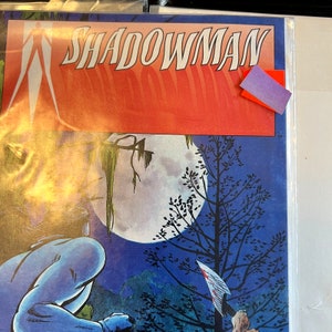 Shadowman Valiant in Costume - Comic Book 1991 Number EUC - Etsy