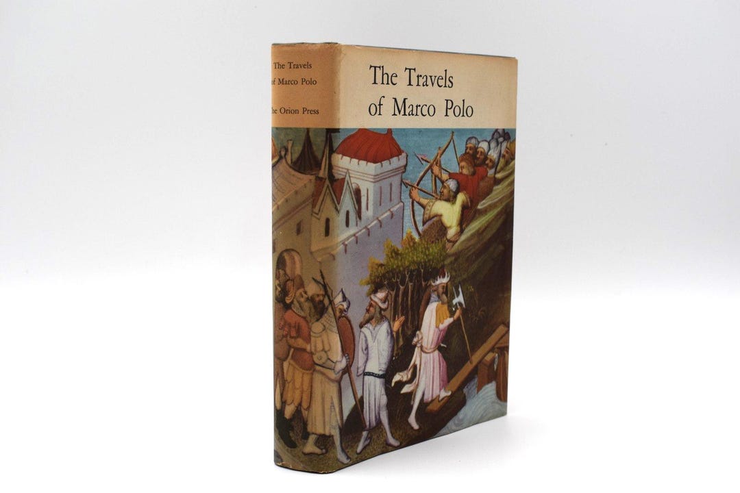 The Travels of Marco Polo Illustrated Hardcover With Dust Jacket Orion ...