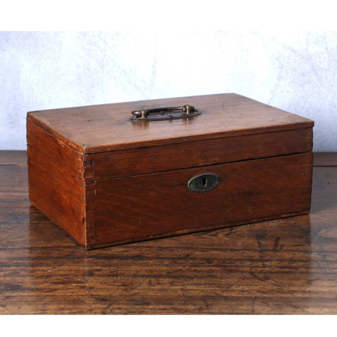 Antique Wooden Box From the Netherlands, Late 1800s Unique Collectible ...